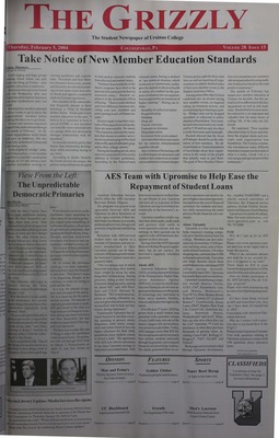 "The Grizzly, February 5, 2004" by Lauren A. Perotti, Lindsey Fund et al.