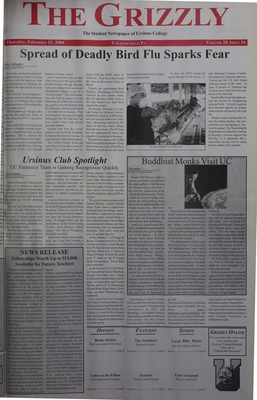 "The Grizzly, February 12, 2004" by Lauren A. Perotti, Lindsey Fund et al.