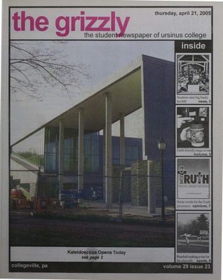 "The Grizzly, April 21, 2005" by Lauren A. Perotti, Lindsey Fund et al.