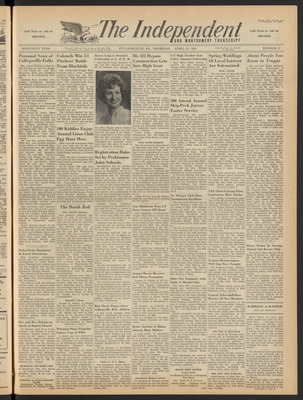 "The Independent and Montgomery Transcript, V. 90, Thursday, April 22 ...