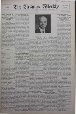 "The Ursinus Weekly, February 10, 1930" by Calvin D. Yost, Evelyn ...